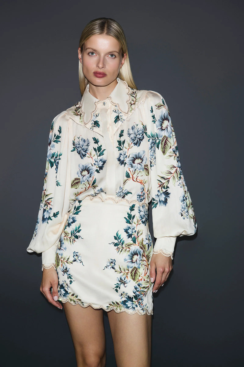 La Mar Western Style Shirt - Ivory – The Hunted Co