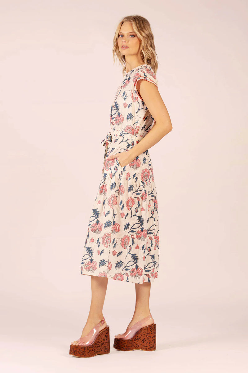 Daisy Boo Mini Dress - Capri Pink/Blue – The Hunted Co