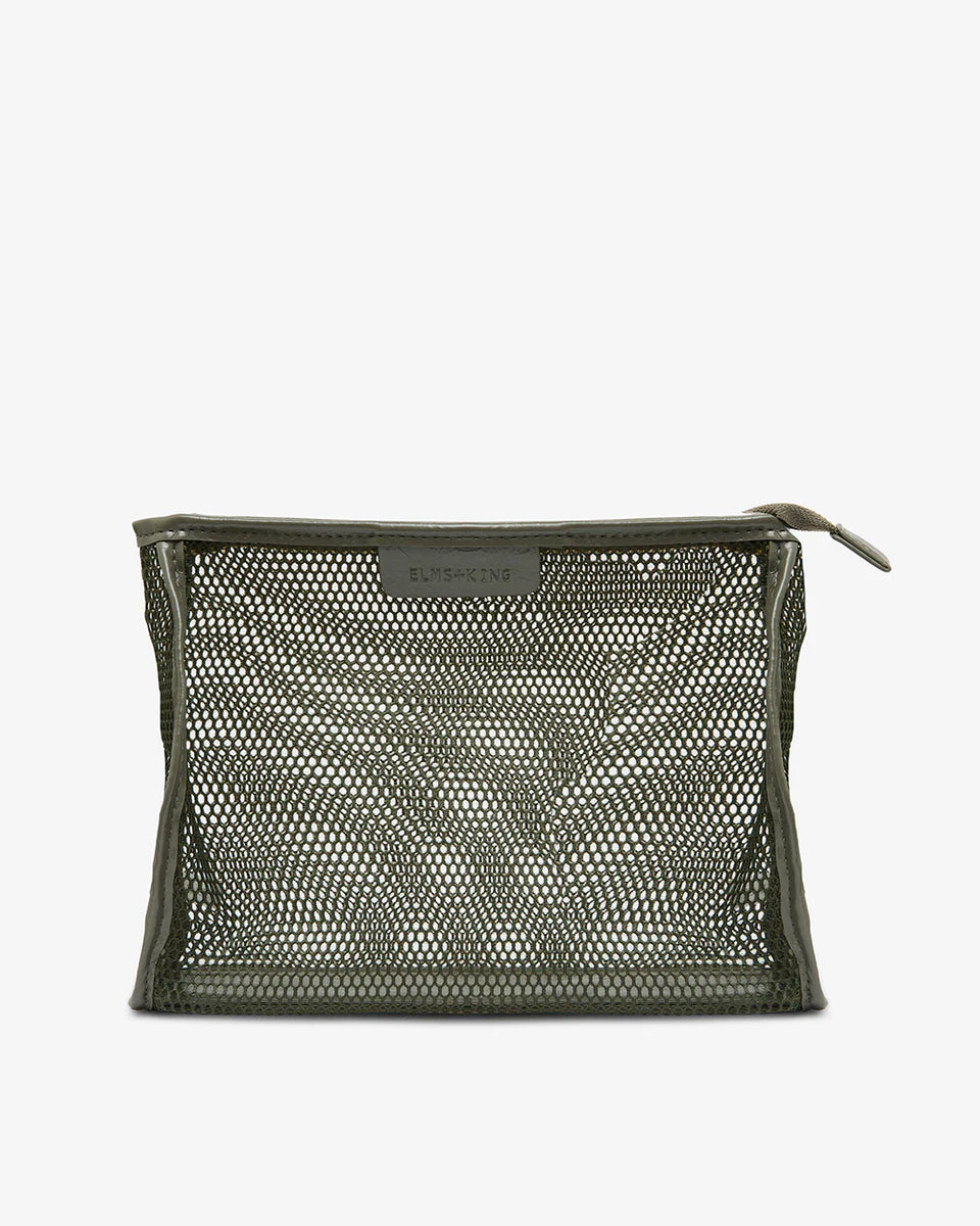 Santorini Case Large - Khaki Mesh – The Hunted Co