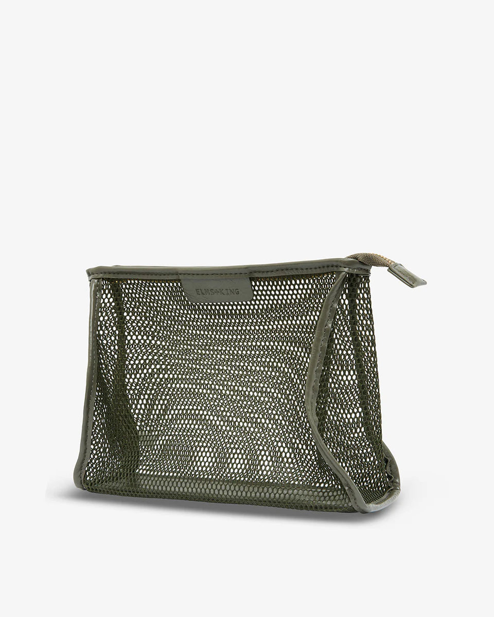 Santorini Case Large - Khaki Mesh – The Hunted Co